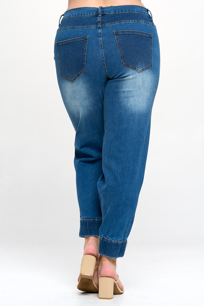 SUPER STRETCH Blue Jeans Jean – Plus Size For Us
