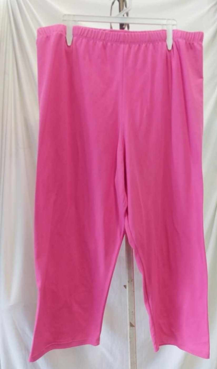 PSFU Pink Capris Capri – Plus Size For Us