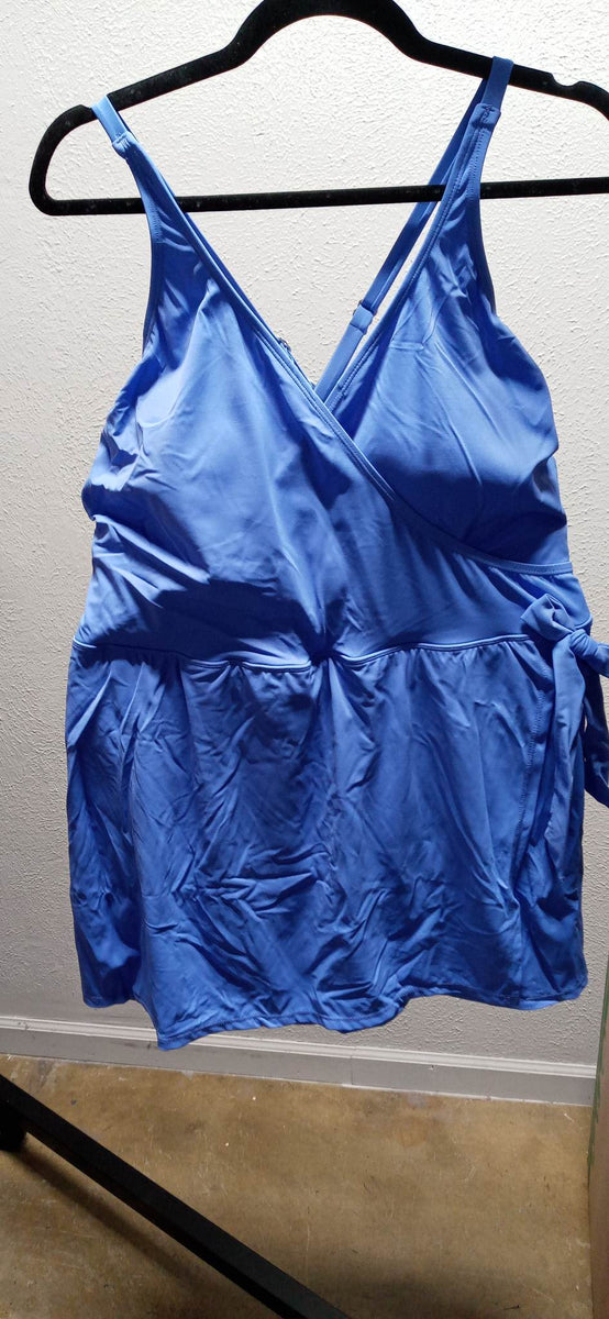 All Purple/Bluey One Piece Swim Bathing Suit – Plus Size For Us