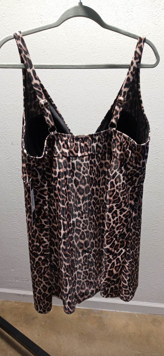 NM Leopard One Piece Swim Bathing Suit – Plus Size For Us
